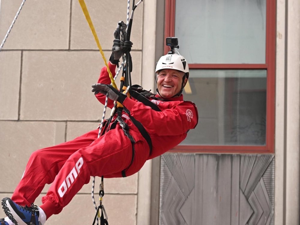 Rowland CEO Paul Rowley Takes on Empire State Abseil