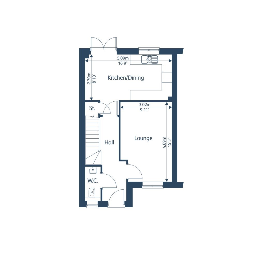 The Bridewell B | The Green | Rowland Homes