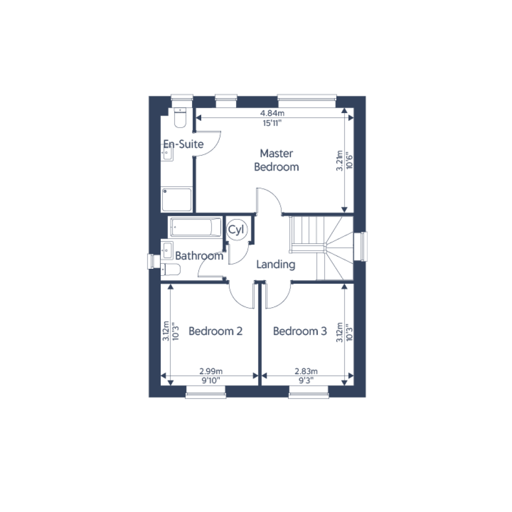The Brookland B | Cuerden Place | Rowland Homes