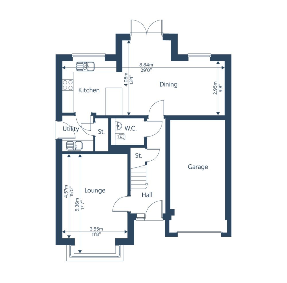 The Colshaw B | Jubilee Gardens | Rowland Homes