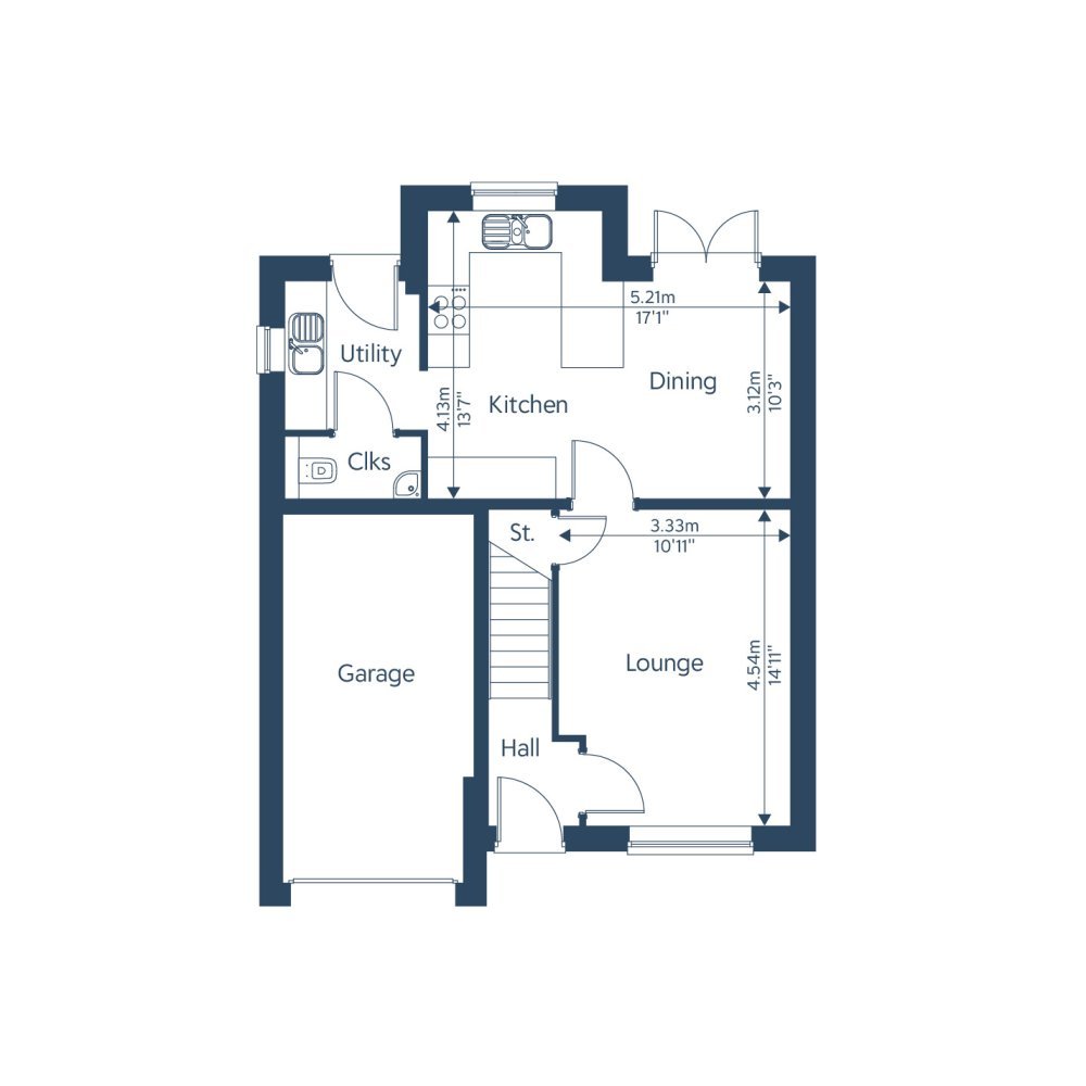 The Duxbury B | Waddicar Rise | Rowland Homes