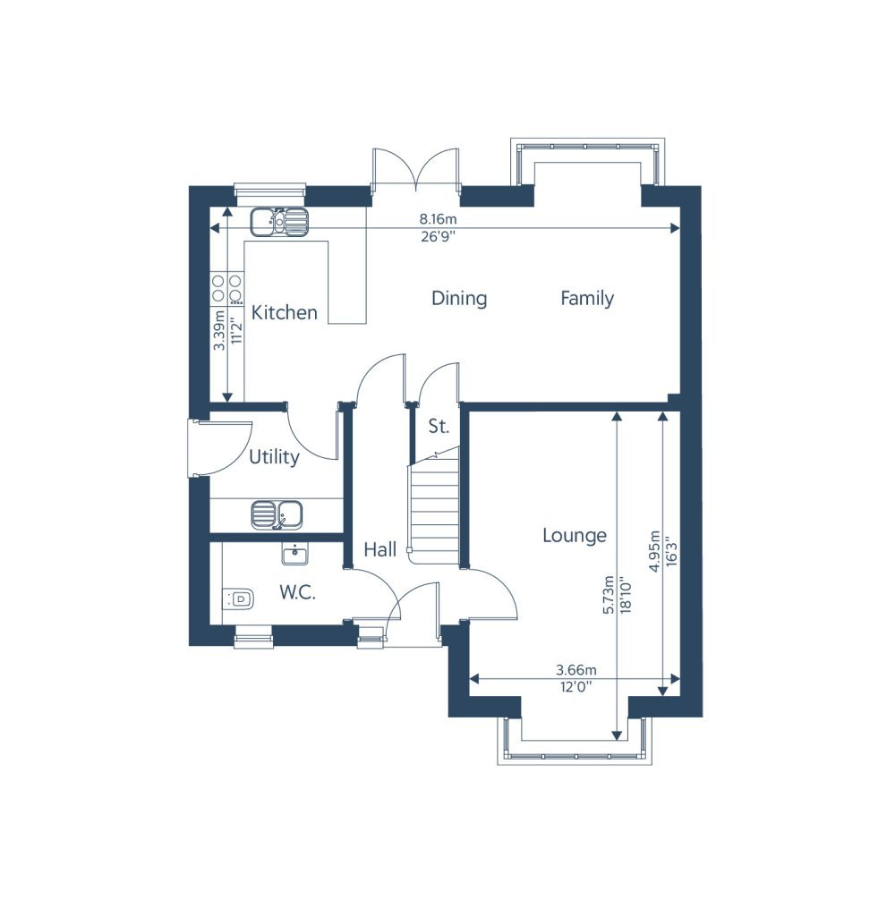 The Tatton B | Waddicar Rise | Rowland Homes