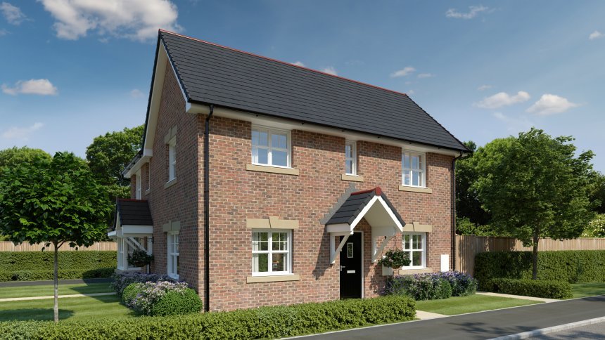 Ashgate II B, The Green | New Homes for Sale in Ingol, Preston ...