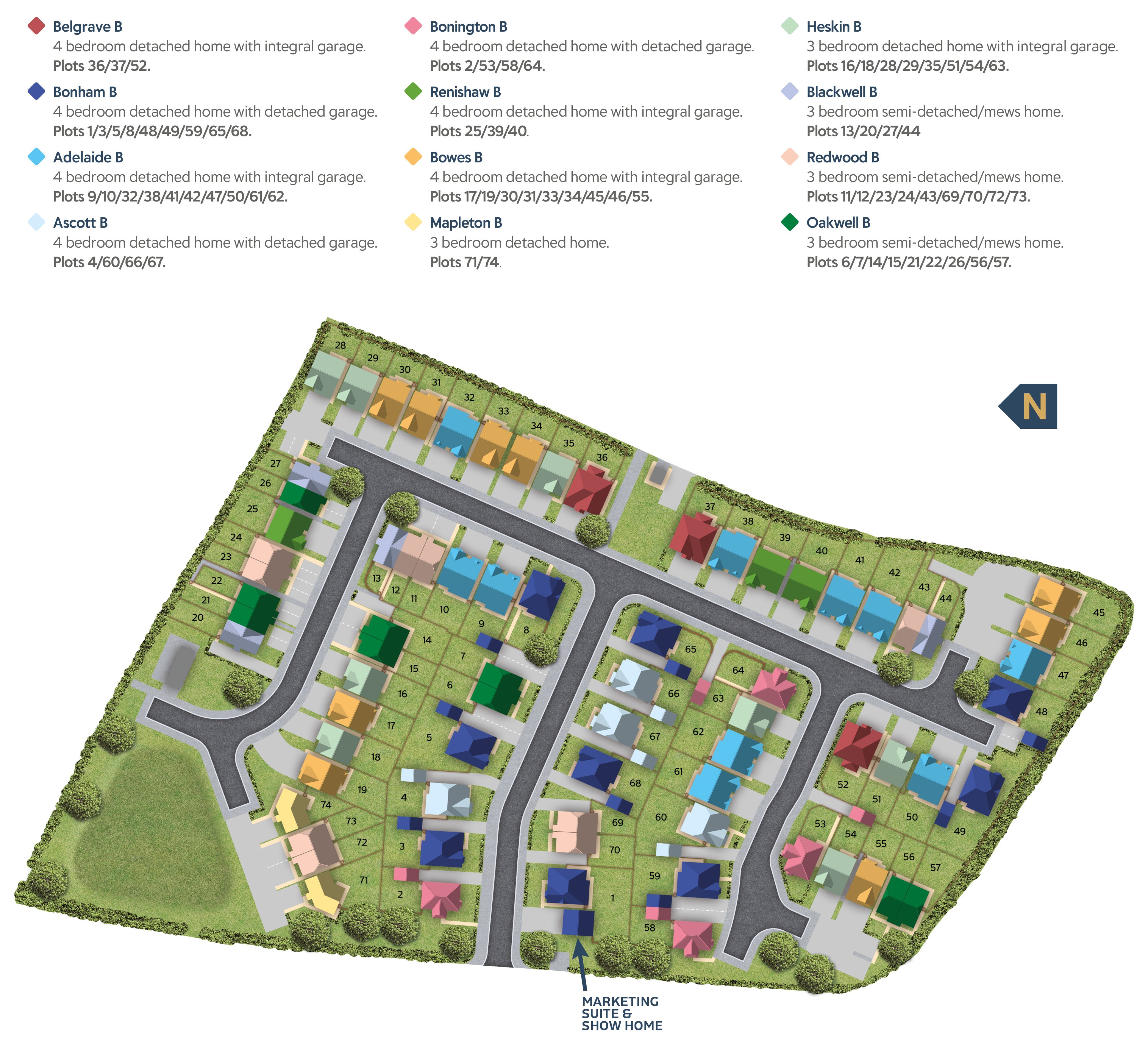 Pavilion View | New Homes for Sale in Farington, Leyland | Rowland Homes